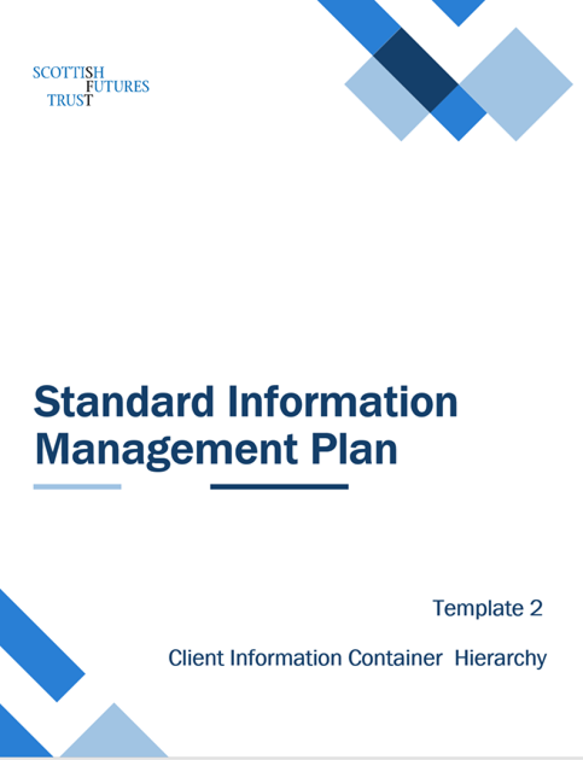 Templates - Current SIMP - SIMP - Scottish Futures Trust